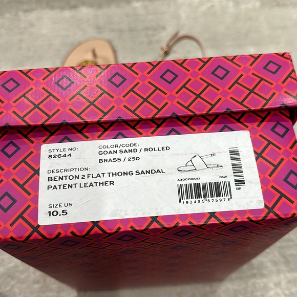 Tory Burch | Shoes | Tory Burch Benton 2 Flat Thong Sandal In Goan Sand ...